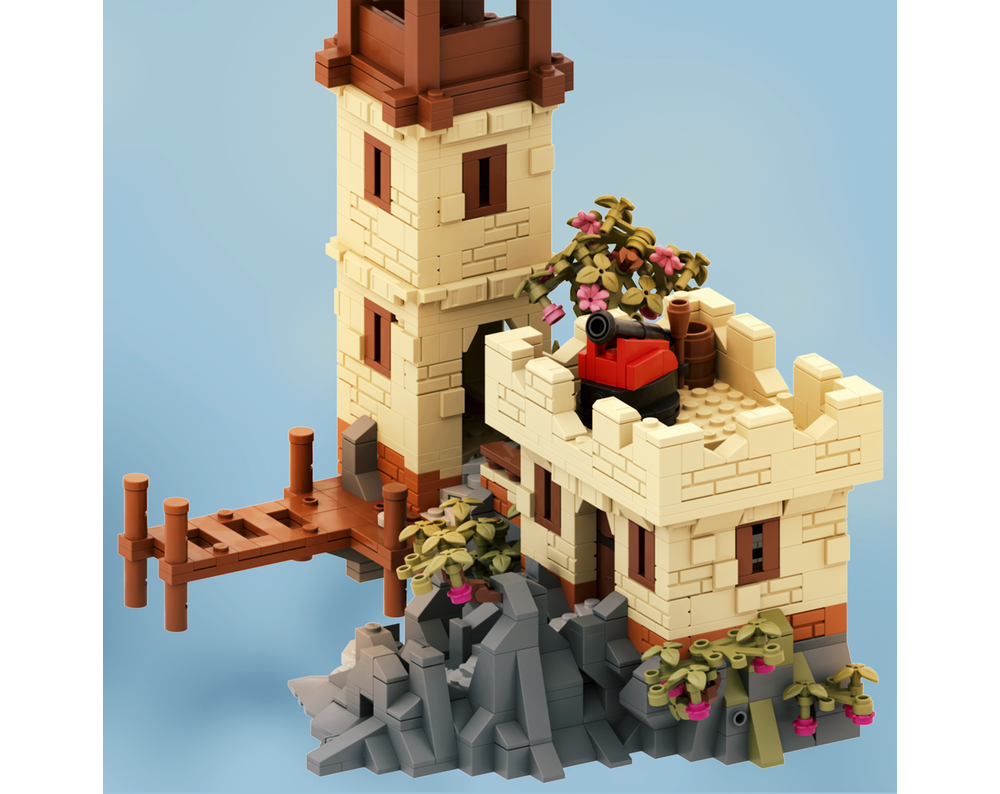 LEGO MOC Pirates inspired Imperial Coastal Fort by brick98989 ...