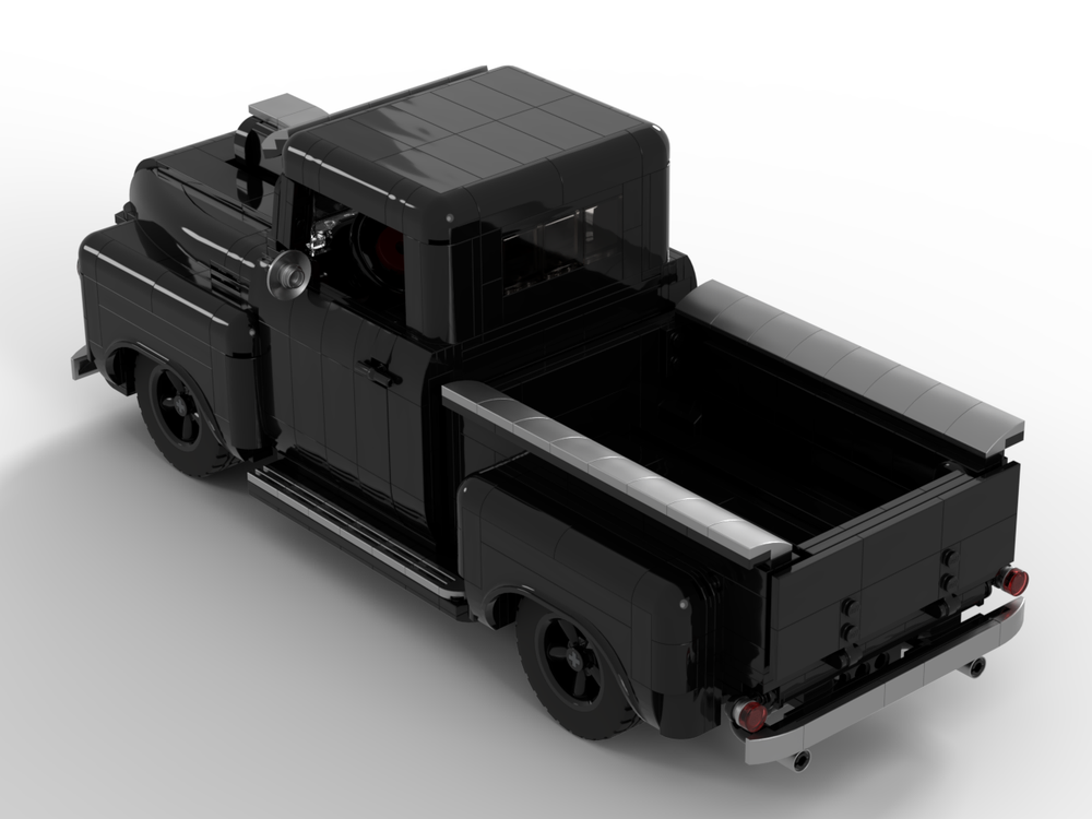 Lego Moc Us Pickup Truck Hot Rod 10290 Mod By Linse Rebrickable
