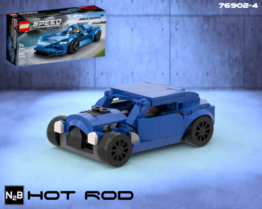 LEGO MOC Hot Rod LEGO 76902 alternative build 4 by n2brick ...