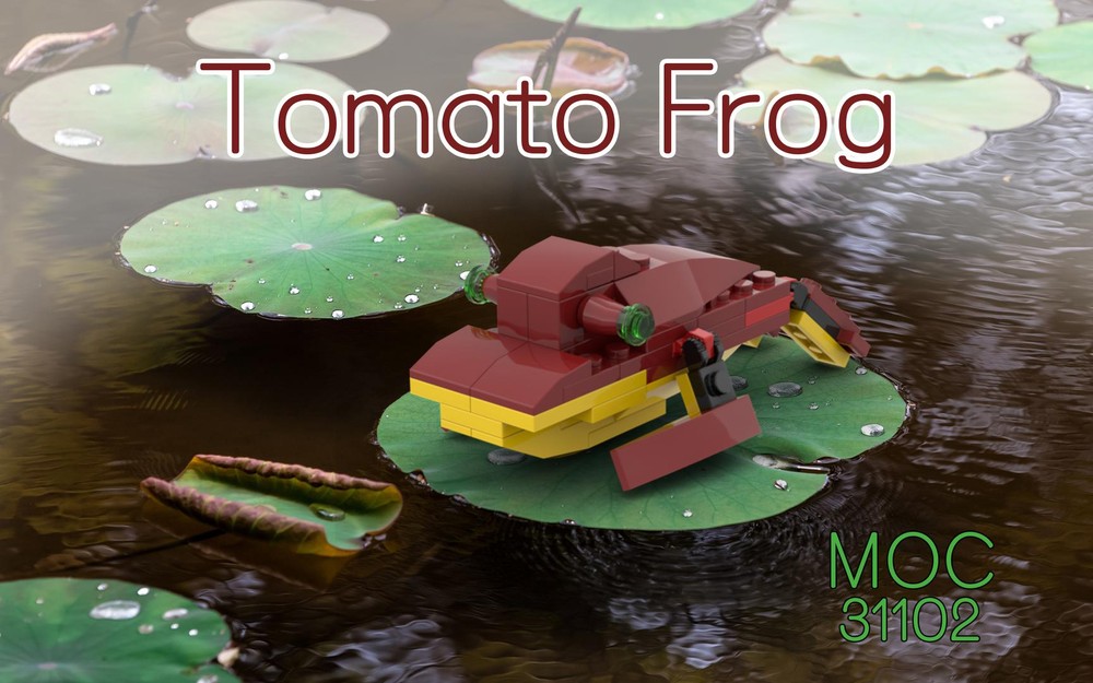 LEGO MOC Tomato Frog by AresBuilds | Rebrickable - Build with LEGO