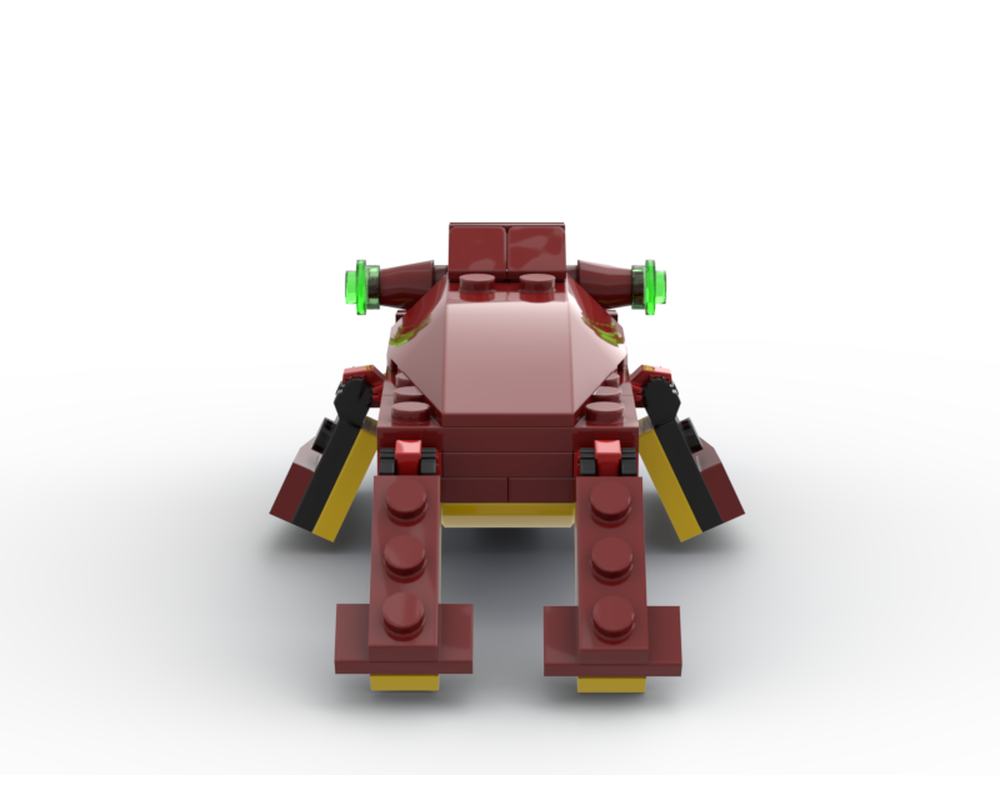 LEGO MOC Tomato Frog by AresBuilds | Rebrickable - Build with LEGO