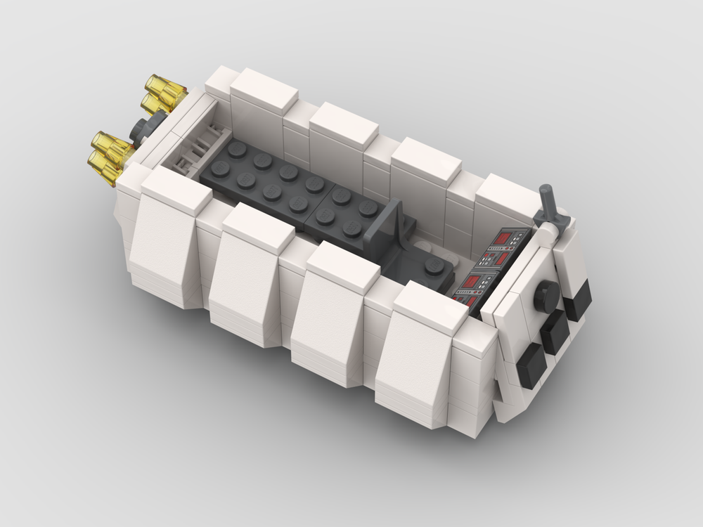 Lego Moc Rebel Troop Carrier By Paulmanaitor Rebrickable Build With