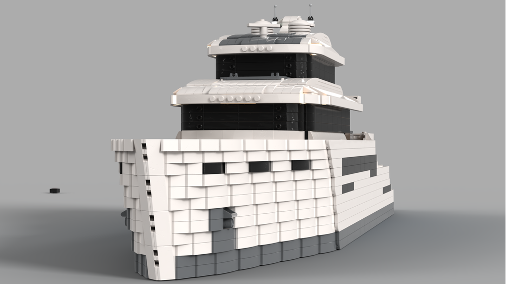 LEGO MOC Superyacht "LILLY" by AllirvinExperts | Rebrickable - Build ...