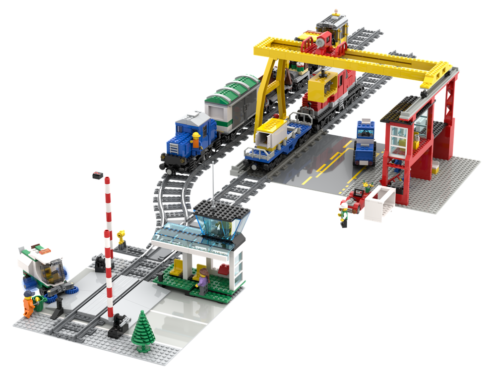 LEGO MOC RC Electric Diesel Locomotive 7760 | Shunter Train ...