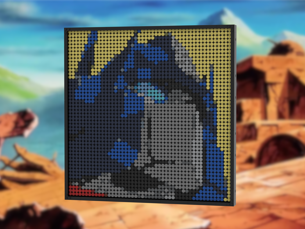LEGO MOC Optimus Prime LEGO Art [48x48] by Bucktopus | Rebrickable ...