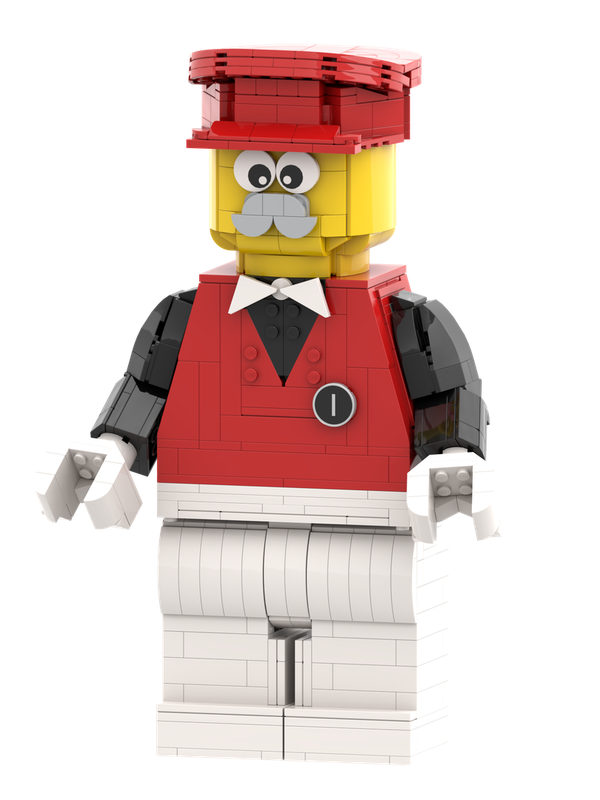 LEGO MOC Up-Scaled Infomaniac by russhwolf | Rebrickable - Build with LEGO