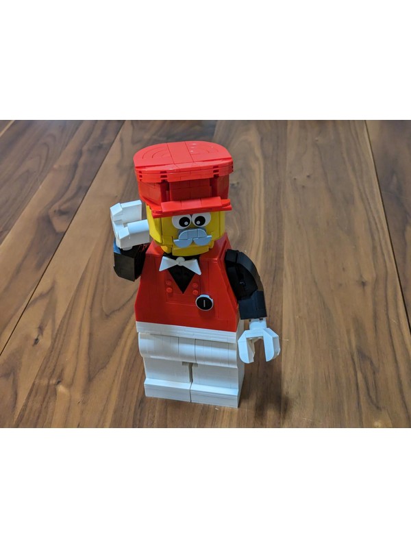 LEGO MOC Up-Scaled Infomaniac by russhwolf | Rebrickable - Build with LEGO