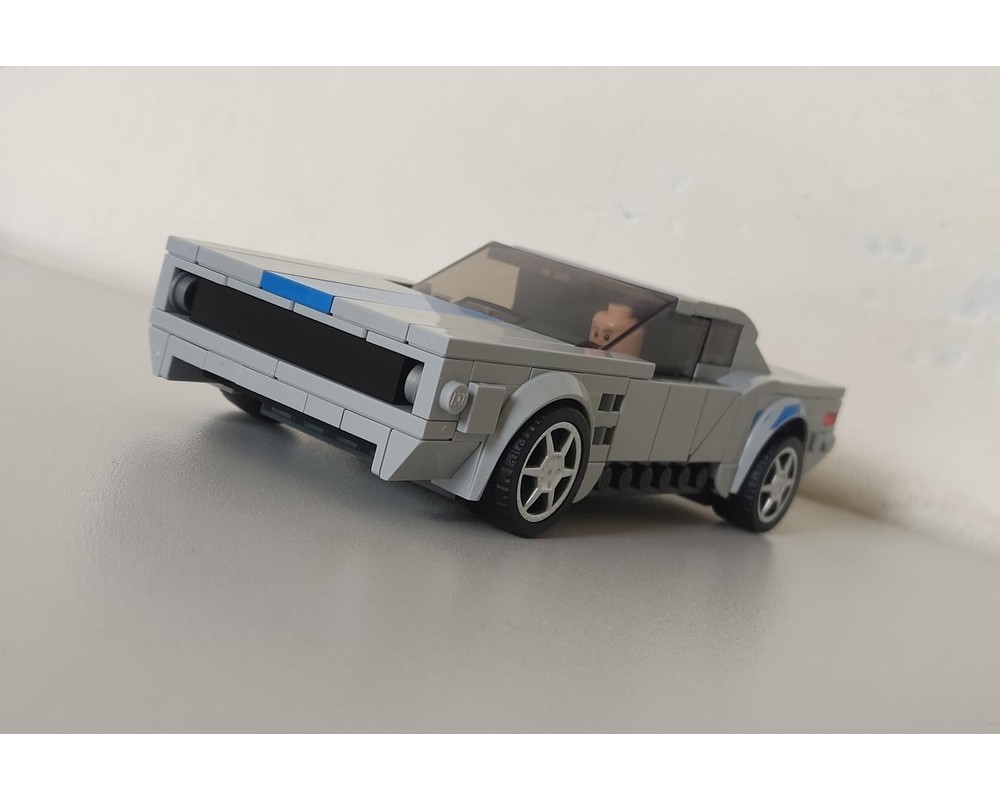 Lego Moc 76917 Muscle Car By Kirvet Rebrickable Build With Lego