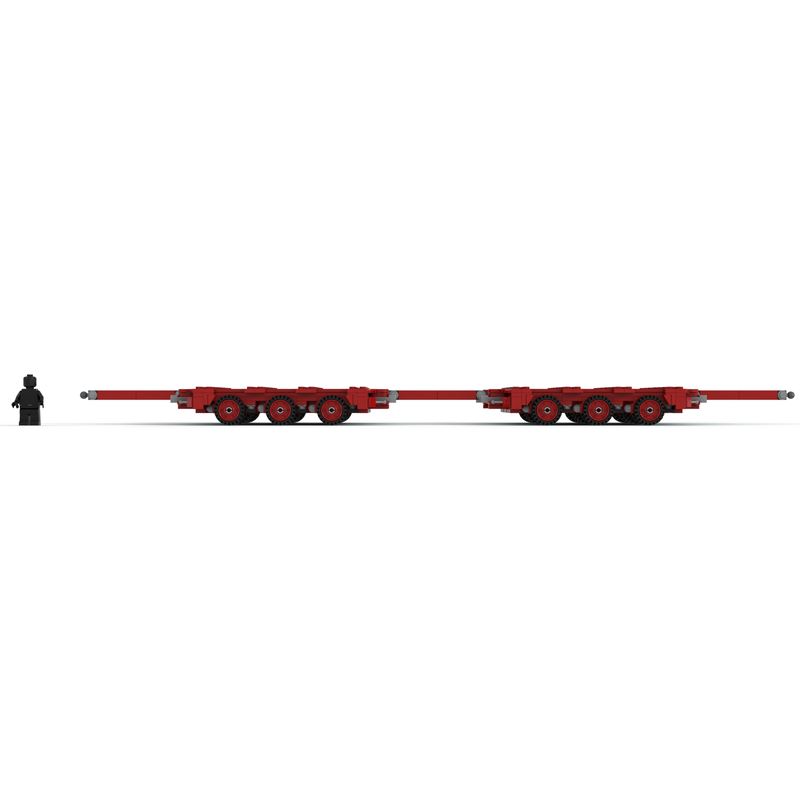 LEGO MOC 48-Wheel Nicholas Bogie Trailer System - RBHC by HardytheDoggo ...