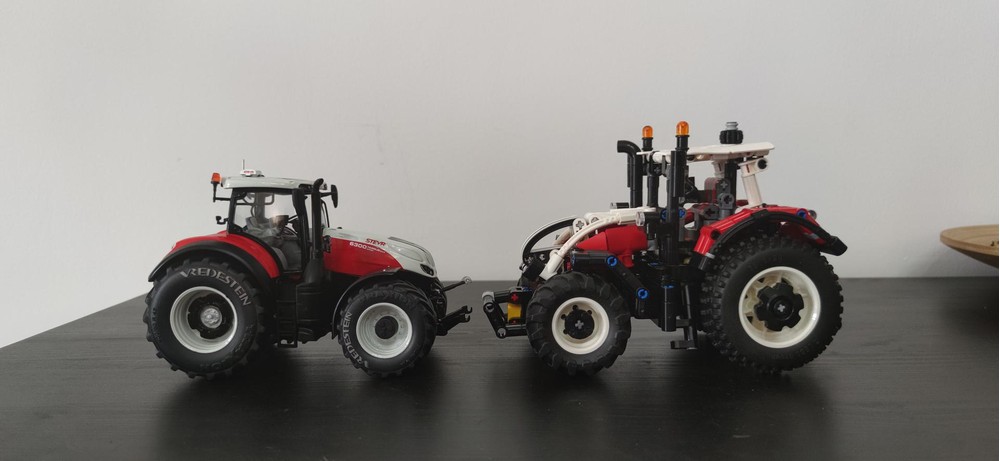 Lego Moc Steyr Terrus Tractor By Falconluan Rebrickable Build With Lego