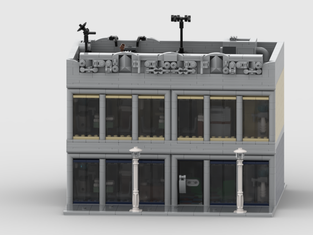 LEGO MOC Office Building by t-nova | Rebrickable - Build with LEGO