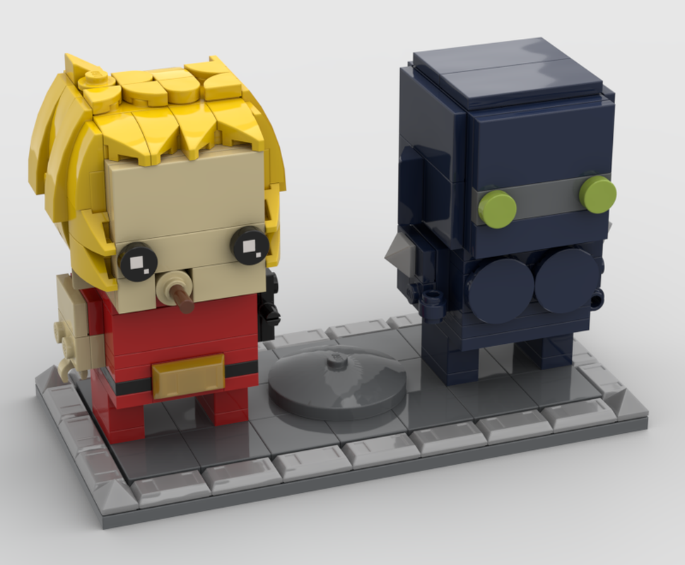 LEGO MOC Brickheadz - Cobra & Lady Amaroid by Thierry | Rebrickable ...