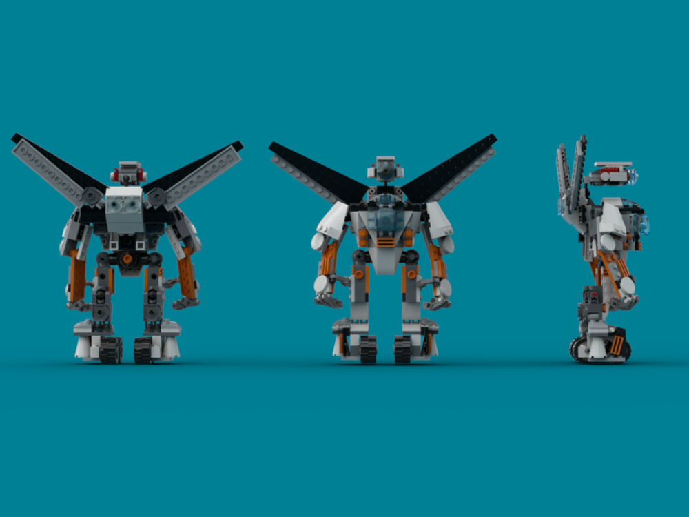 Lego Moc 31034 Recon Mech By Abokado Rebrickable Build With Lego
