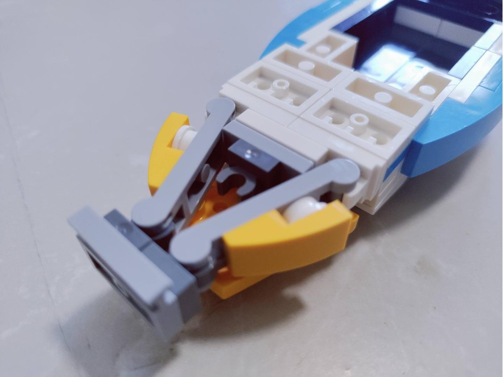 Lego Moc 31072 Motorboat By Legoori Rebrickable Build With Lego
