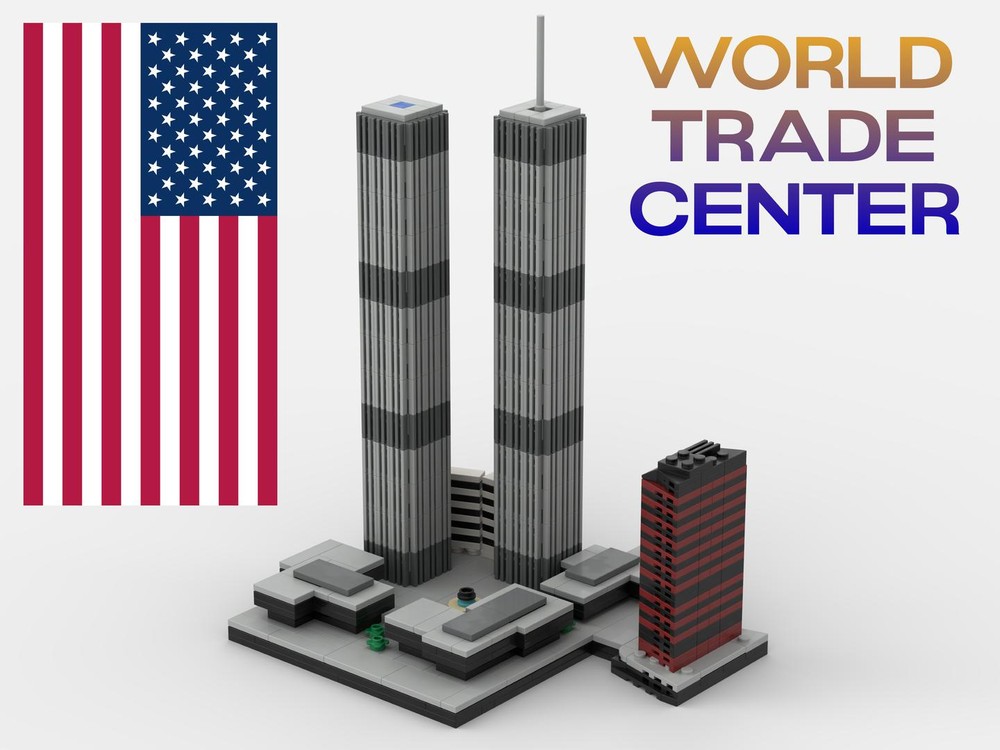 LEGO MOC World Trade Center - Microscale edition (Building instructions ...