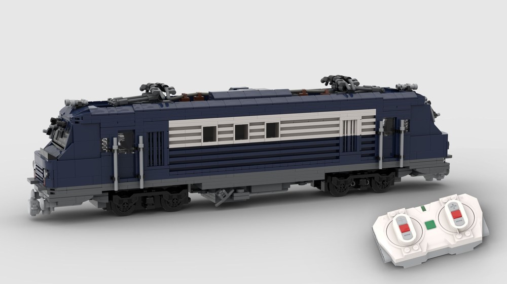 LEGO MOC Locomotive électrique - SNCF Class BB 27300 - MOC by Mimi68 | Rebrickable - Build with LEGO
