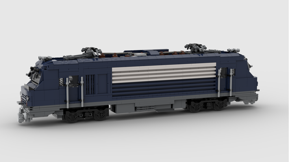 LEGO MOC Locomotive électrique - SNCF Class BB 27300 - MOC by Mimi68 | Rebrickable - Build with LEGO