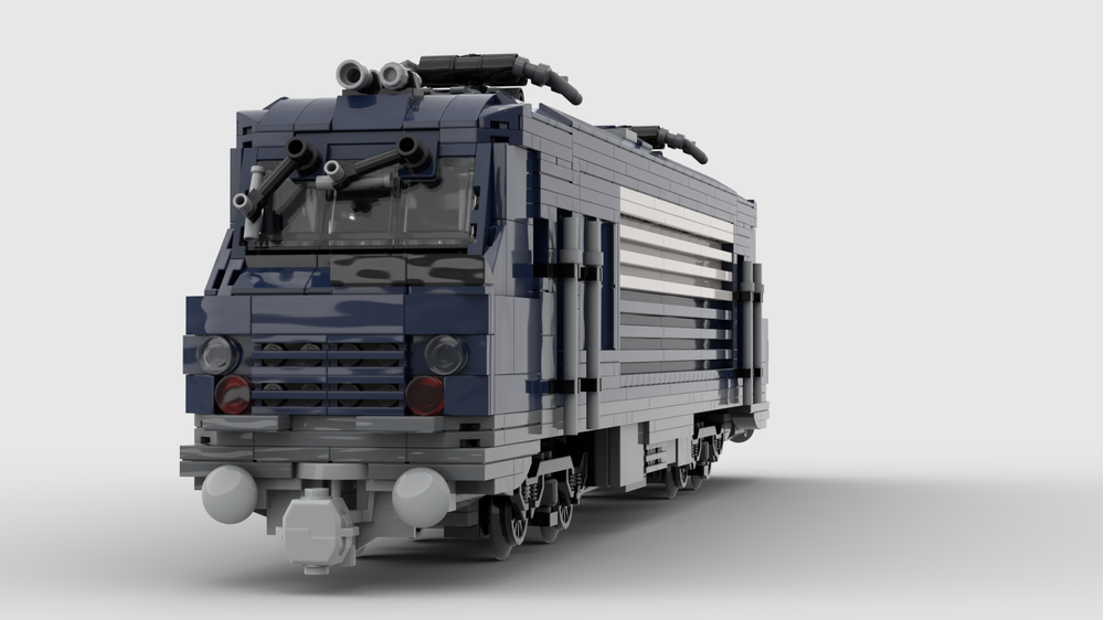 LEGO MOC Locomotive électrique - SNCF Class BB 27300 - MOC by Mimi68 | Rebrickable - Build with LEGO
