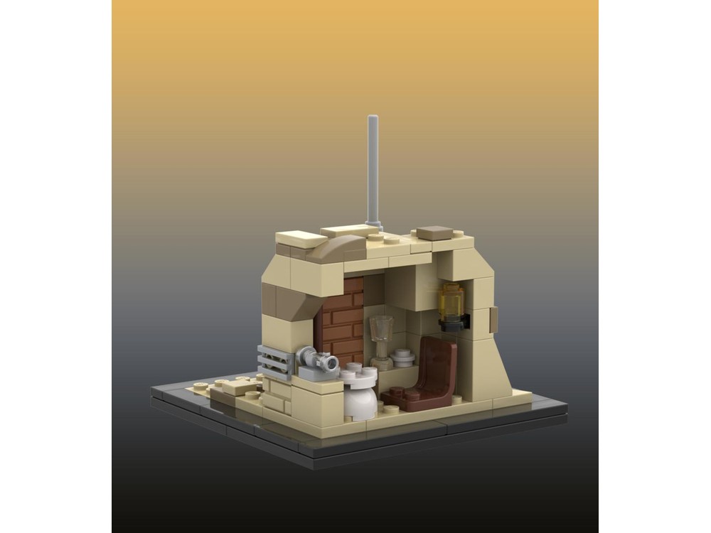 Lego Moc Tatooine Dual Diorama By Lucsolebricks Rebrickable Build