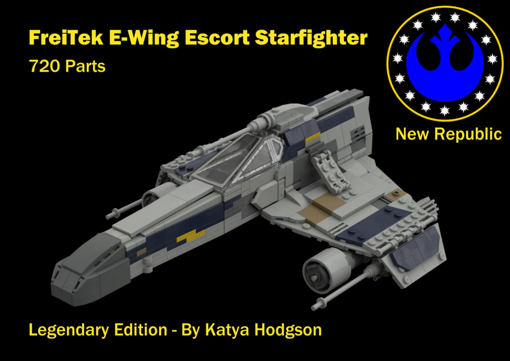 LEGO MOC-157175 E-Wing Escort Starfighter - Legendary Edition by ...