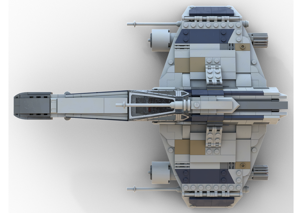 Lego Moc E Wing Escort Starfighter Legendary Edition By Comradekatya