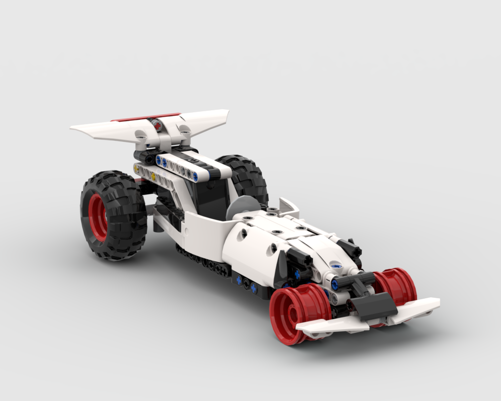 Lego Moc Drag Racer 42150 Alternative By Erikgs Rebrickable Build