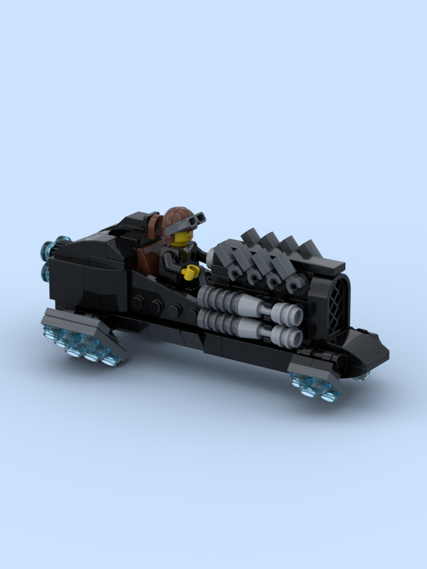 LEGO MOC Hovercar Hotrod by tingdrason | Rebrickable - Build with LEGO
