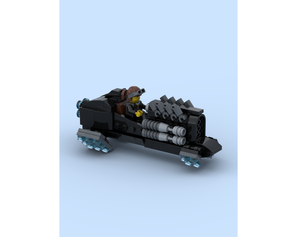 LEGO MOC Hovercar Hotrod by tingdrason | Rebrickable - Build with LEGO