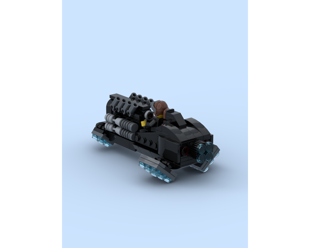 Lego Moc Hovercar Hotrod By Tingdrason Rebrickable Build With Lego