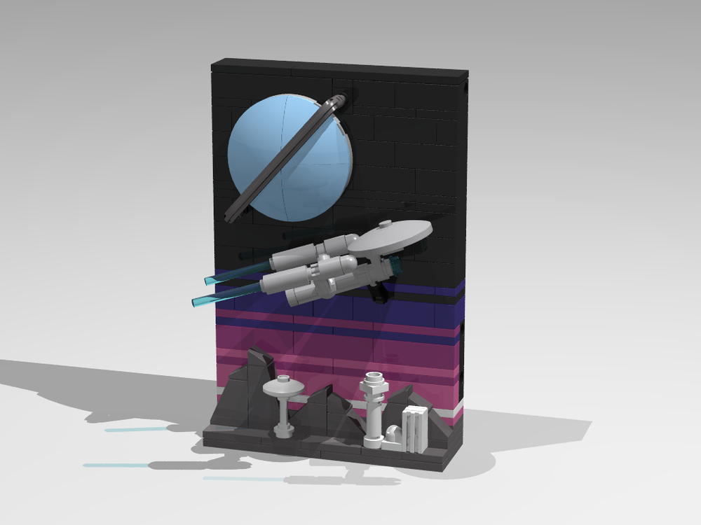 LEGO MOC To Boldly Go by jack.a.horner | Rebrickable - Build with LEGO