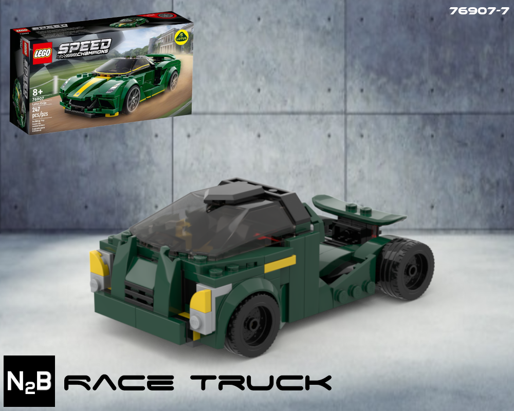 LEGO MOC Race Truck - Alternate build 7 Lego 76907 by n2brick ...