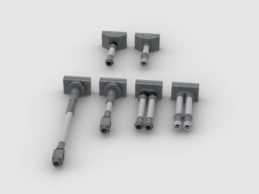 LEGO MOC Leman Russ Weapons Pack by mikey2110 | Rebrickable - Build ...