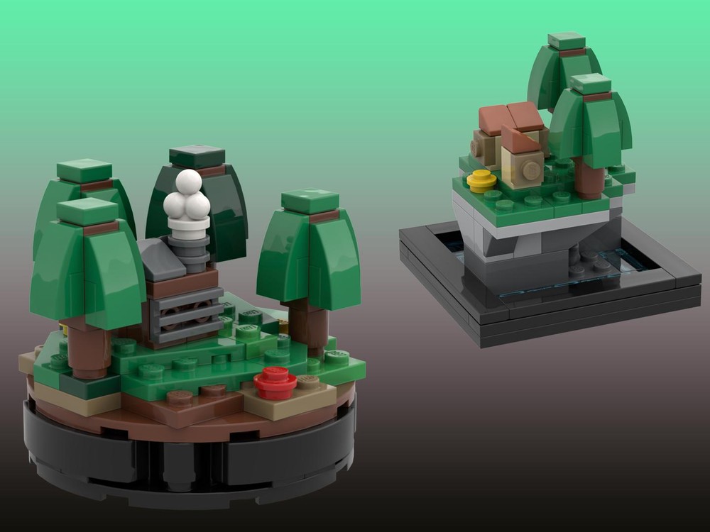 LEGO MOC Micro scenes combo by LucSoleBricks | Rebrickable - Build with ...