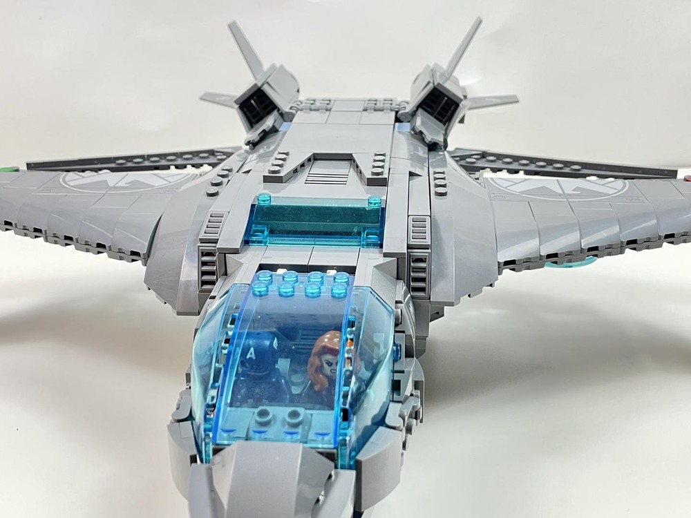 LEGO MOC The Avengers Quinjet Upgrade by iron_foot | Rebrickable ...