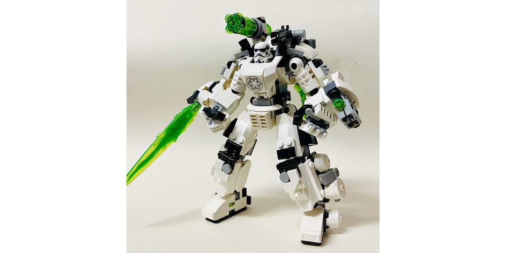 LEGO MOC Star-Wars Storm-trooper Power-up Suit 75370 + 71454 by ...