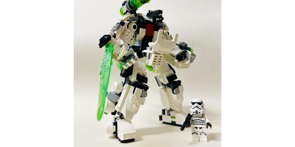 LEGO MOC Star-Wars Storm-trooper Power-up Suit 75370 + 71454 by ...