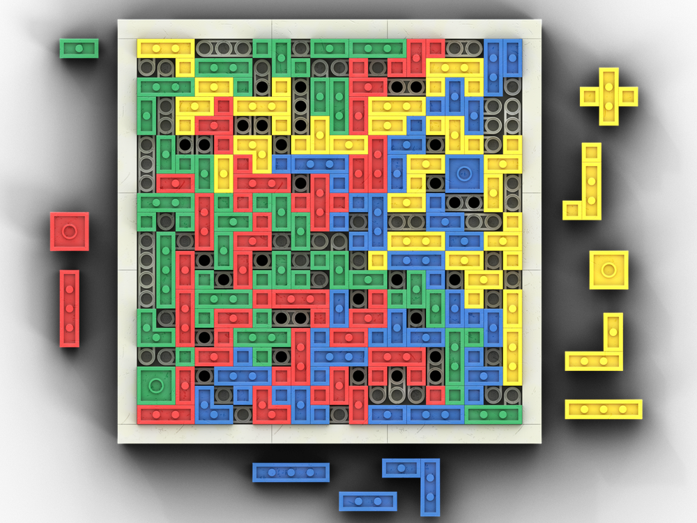LEGO MOC Brik Blokr Board game by Thomus_Bean | Rebrickable - Build ...