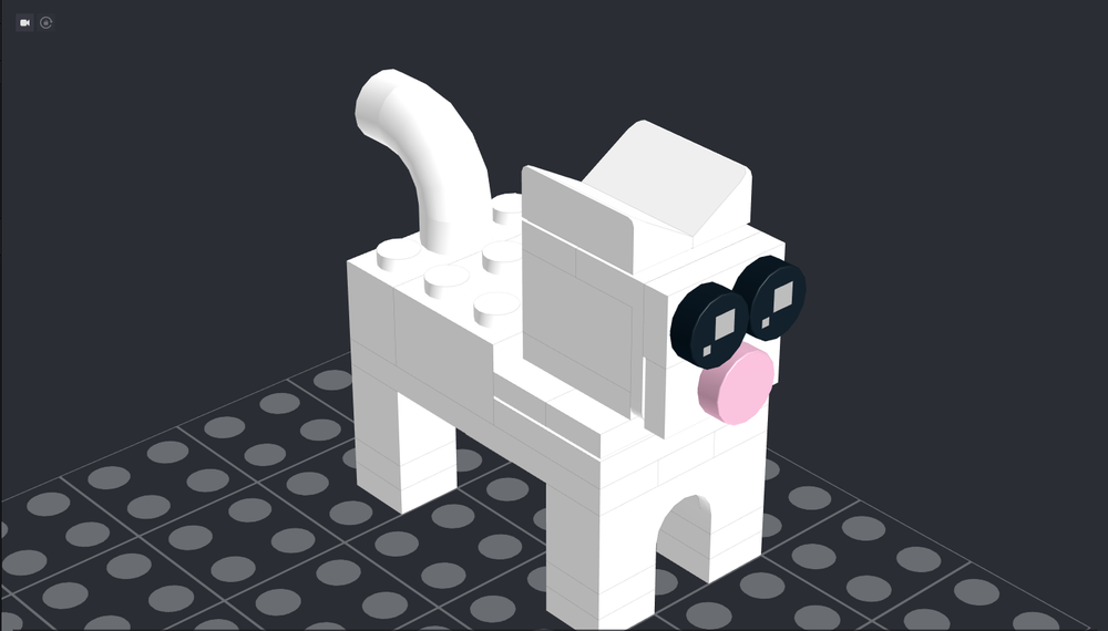 LEGO MOC Cute Kitty by cqwertybunny | Rebrickable - Build with LEGO