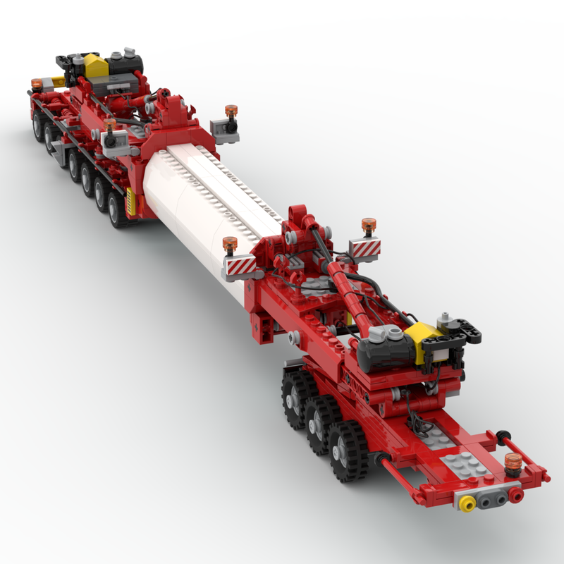 LEGO MOC 3-Axle Dolly with Windmill Mast (Tower) Transporter - MST by ...