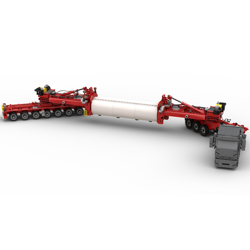 LEGO MOC 3-Axle Dolly with Windmill Mast (Tower) Transporter - MST by ...