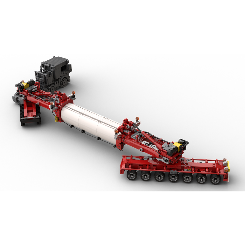 LEGO MOC 3-Axle Dolly with Windmill Mast (Tower) Transporter - MST by ...