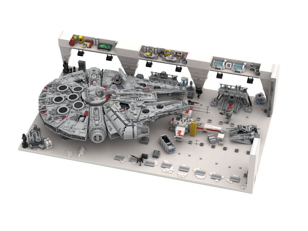 LEGO MOC UCS Hoth Hangar by Tavernellos | Rebrickable - Build with LEGO