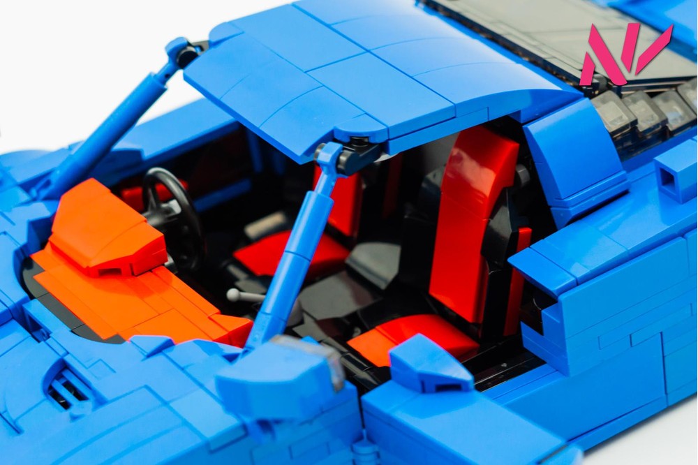 LEGO MOC Nissan R390 GT1 by NV Carmocs | Rebrickable - Build with LEGO