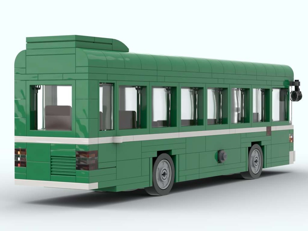 LEGO MOC Leyland National British Single Decker Bus - NBC Green by ...