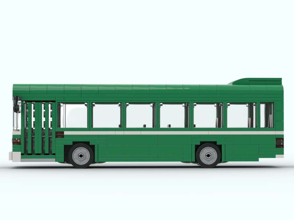 LEGO MOC Leyland National British Single Decker Bus - NBC Green by ...