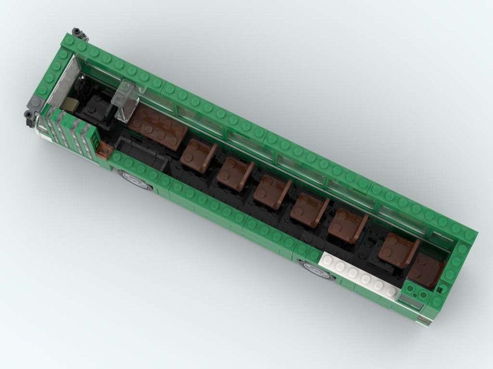 LEGO MOC Leyland National British Single Decker Bus - NBC Green by ...