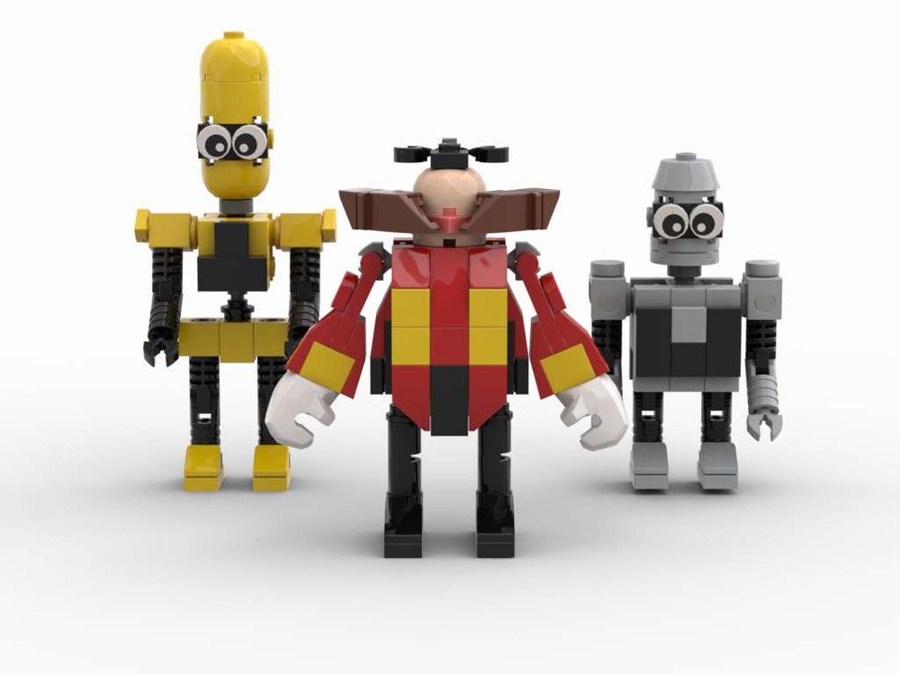 LEGO MOC Dr. Eggman, Decoe and Bocoe from Sonic X by LegoLordTYM ...