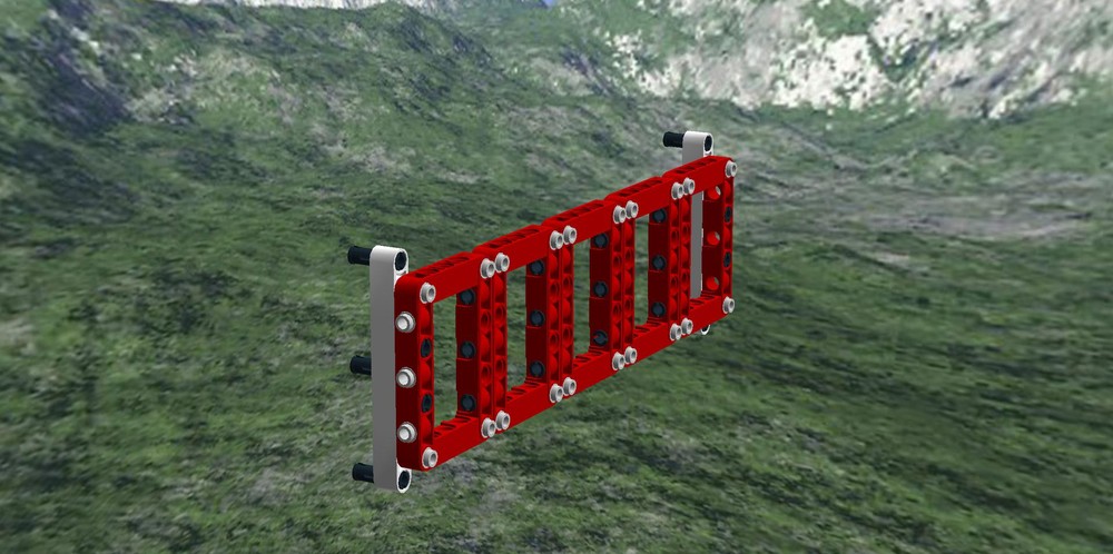 LEGO MOC IKEA Billy Side Mount by JustTony1987 | Rebrickable - Build ...