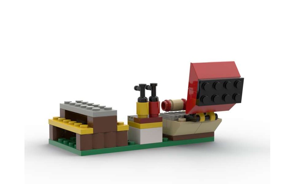 LEGO MOC BBQ by AryaCreates | Rebrickable - Build with LEGO