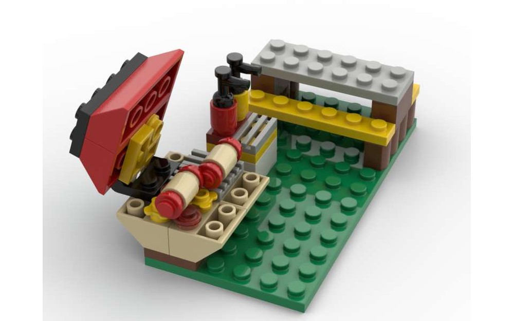LEGO MOC BBQ by AryaCreates | Rebrickable - Build with LEGO